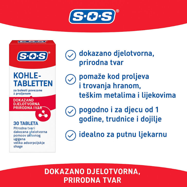 Najbolje tablete protiv proljeva - Top 5 proizvoda